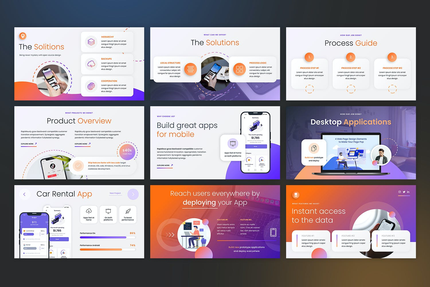 4403 渐变企业会议工作汇报年度总结演讲项目推广演示PPT模板 Corporate Powerpoint Presentation@GOOODME.COM _ 果觅网（gooodme）